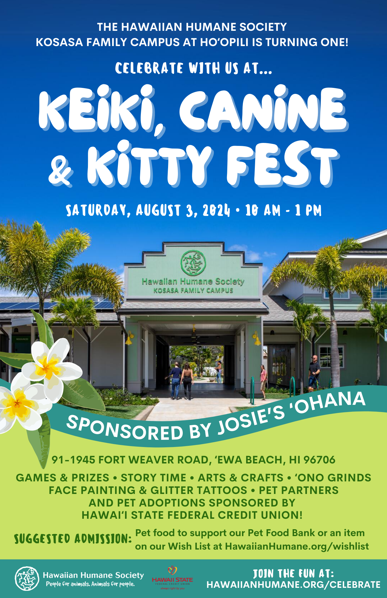 Keiki, Canine & Kitty Fest : Hawaiian Humane Society