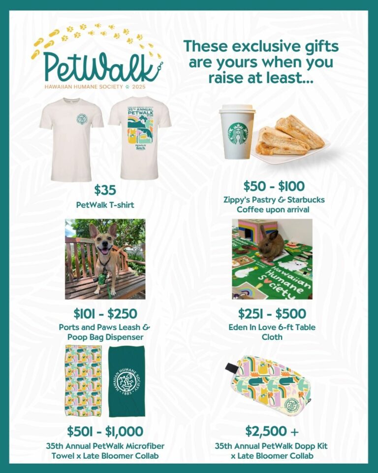 PetWalk 2025 : Hawaiian Humane Society